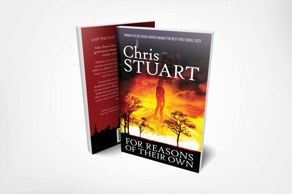 New book cover design - Chris Stuart